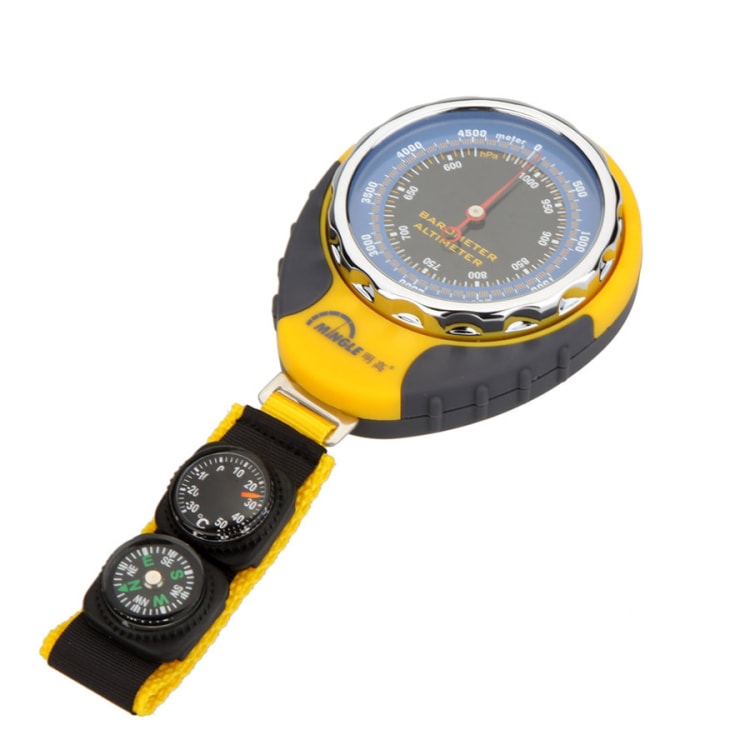 MINGLE BKT381 Multi-function Altimeter with Compass & Barometer ...