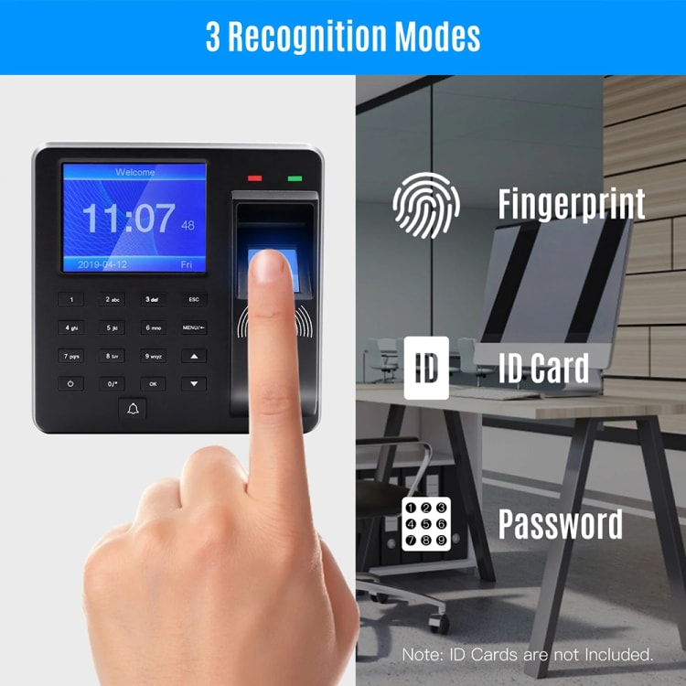 M10 Smart ID Card Recognition Fingerprint Access Control | Bigupgadgets