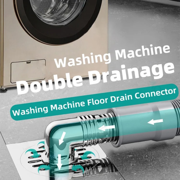 Elbow Type Washing Machine Floor Drain Joint Pipe Connector A1 ...