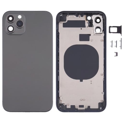 Black Back Housing Cover for iPhone 11 - iP13 Pro Appearance | Bigupgadgets