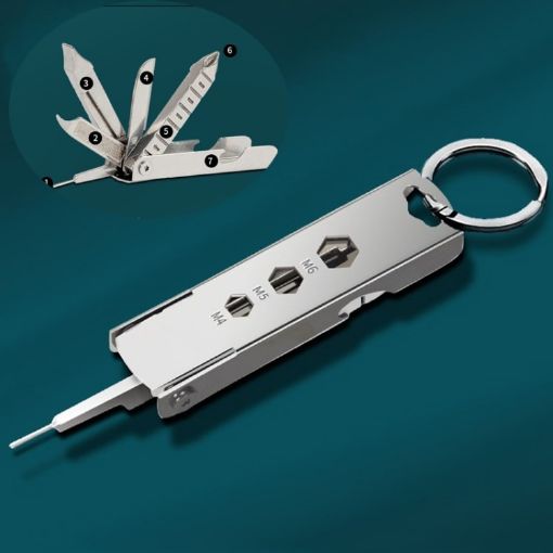 5 In 1 Multi Tool Outdoor Gadgets - SIM Tray Ejector, Screwdriver ...