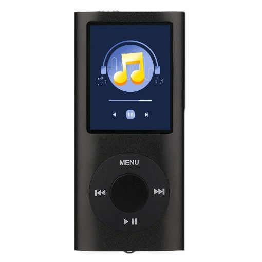 MP4 Player 1.8" TFT Screen Metal with Earphone & Cable (Black ...