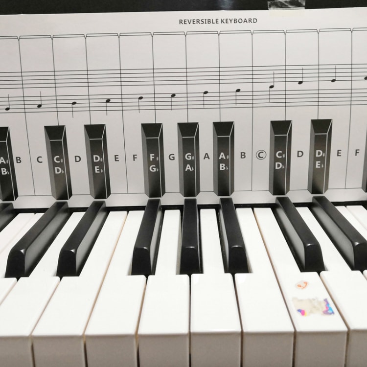 88 Keys Keyboard Piano Practice Chart - Fingering Comparison Table ...