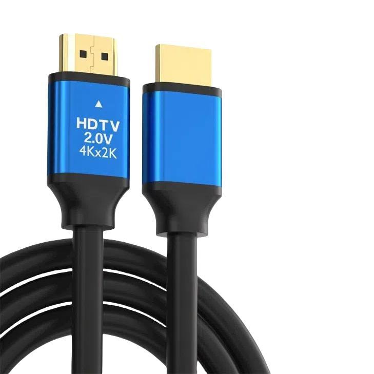 VegGieg V2.0 4K60Hz HDMI Cable 3m - TV, Monitor, Projector (Black ...